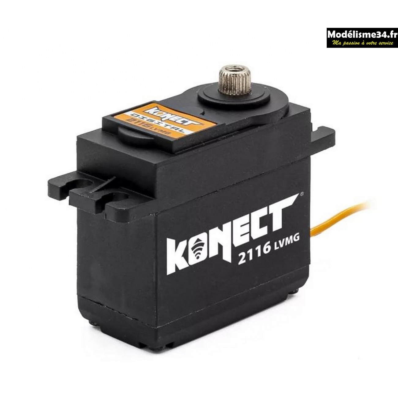 Servo Konect Digital 21kg-016s pignons métal : KN-2116LVMG